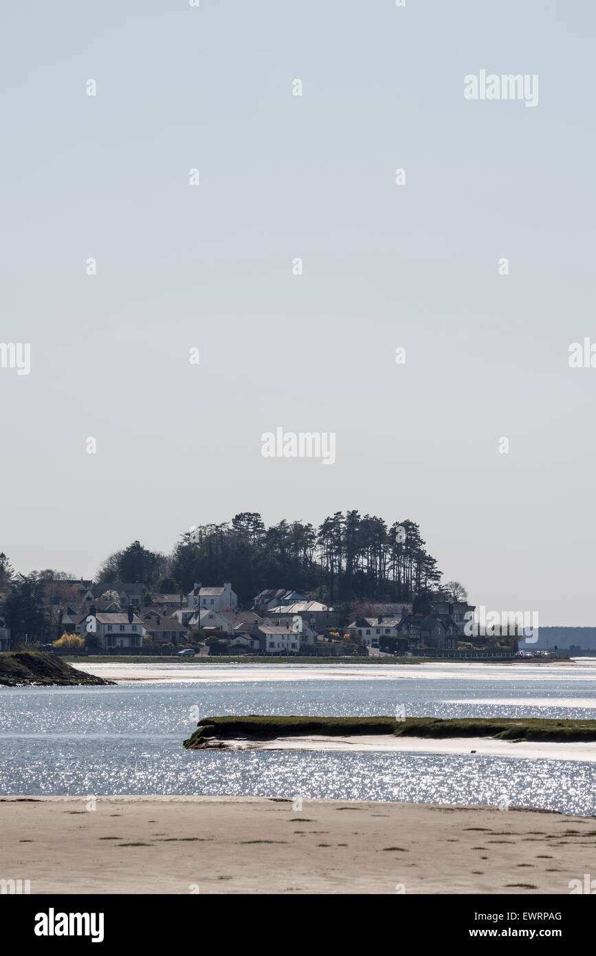 Sandside on the Kent estuary, Cumbria Stock Photo - Alamy