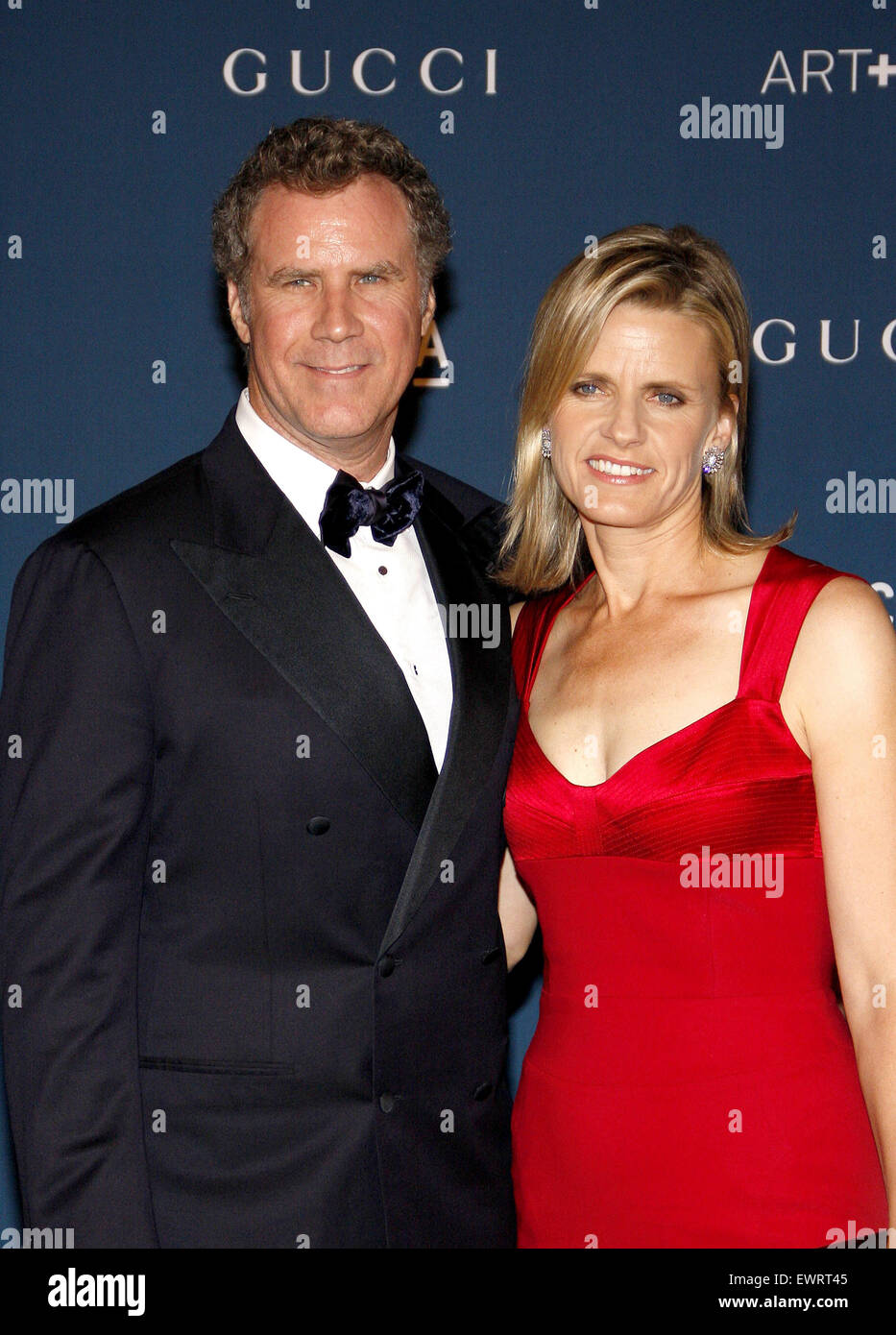 Viveca Paulin and Will Ferrell at the LACMA 2013 Art + Film Gala ...