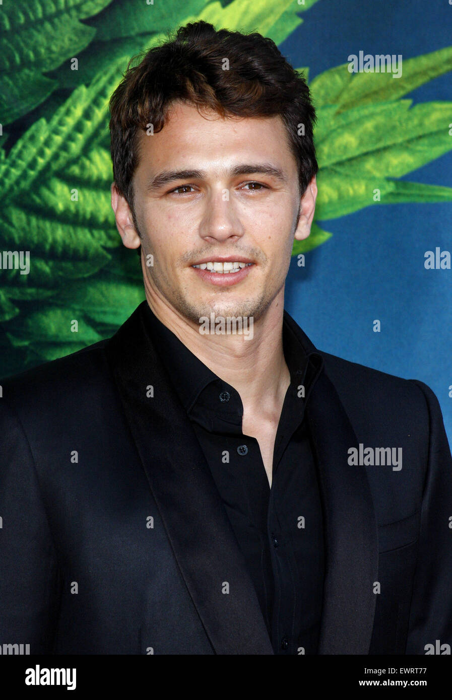 James Franco at the Los Angeles premiere of 'Pineapple Express' held at ...