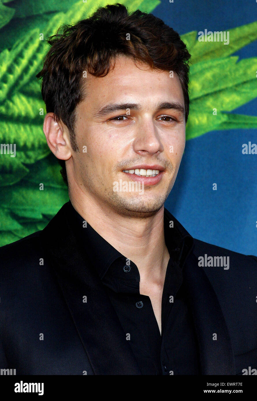 James Franco at the Los Angeles premiere of 'Pineapple Express' held at ...