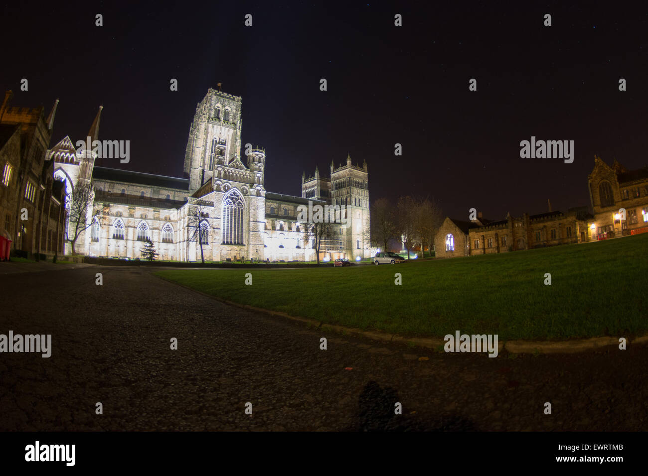 Durham cathedral at night hi-res stock photography and images - Alamy