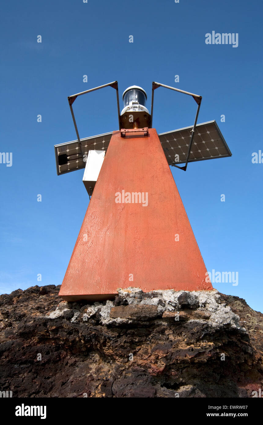 Solar powered lighthouse hi-res stock photography and images - Alamy