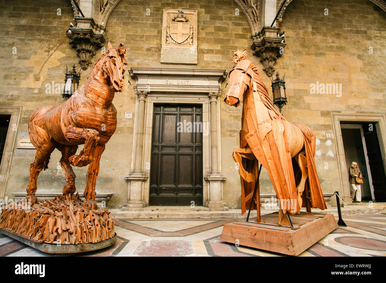 Palio horse race is a huge cultural event throughout the city and here ...