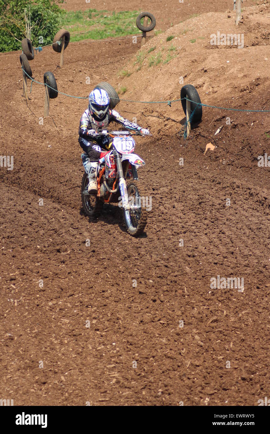 Action, motor cycles and motocross stunts and jumps Stock Photo - Alamy