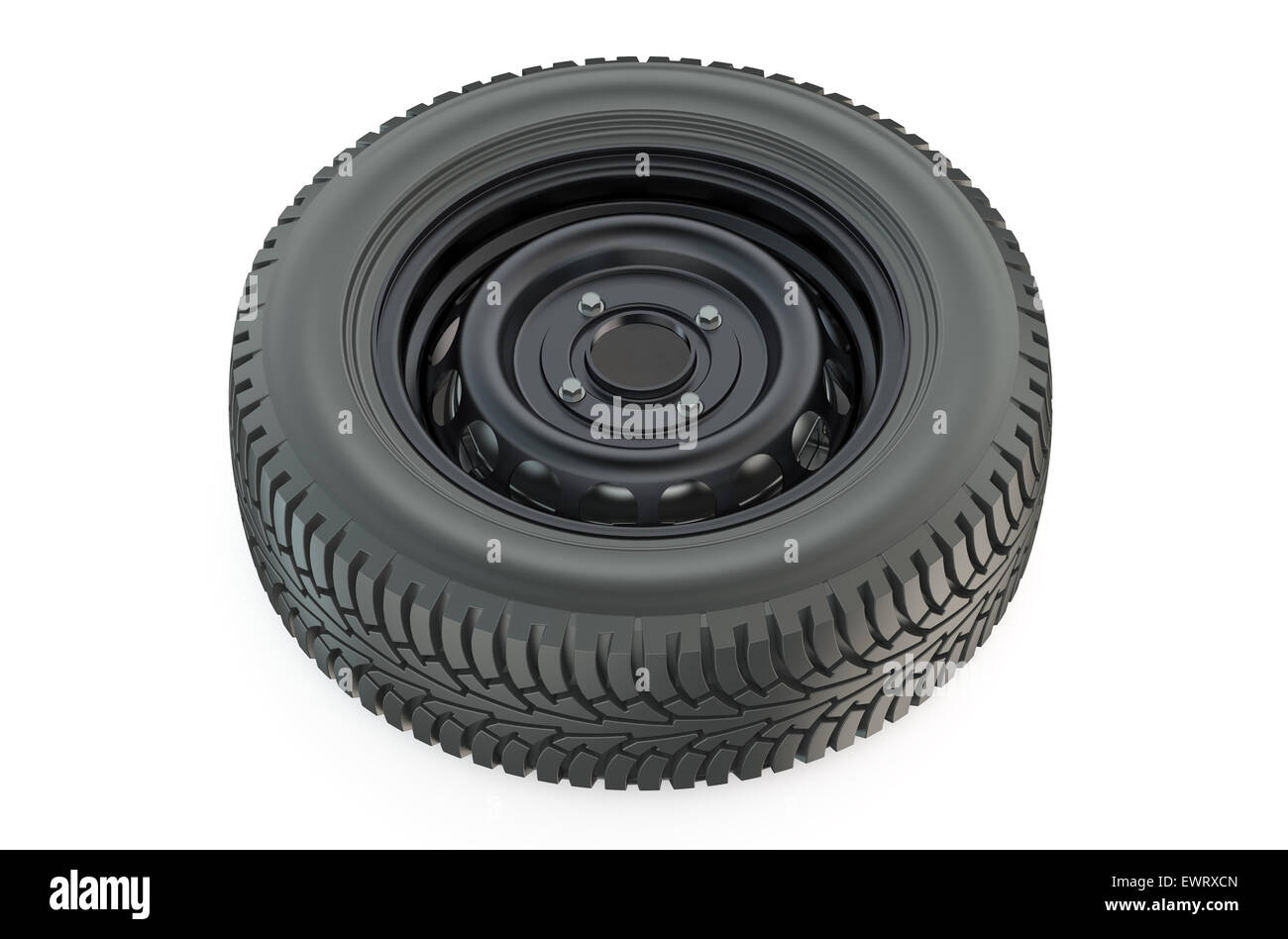 car wheel closeup isolated on white background Stock Photo - Alamy