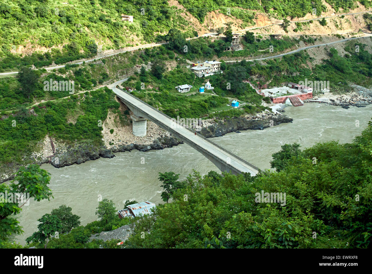 Ganges river aerial hi-res stock photography and images - Alamy
