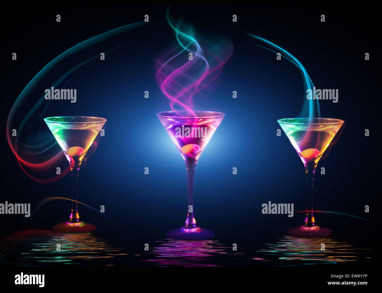 Colorful coctails hi-res stock photography and images - Alamy