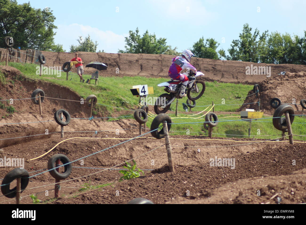 Action adventure Motocross motorcycle race training event. Racing ...