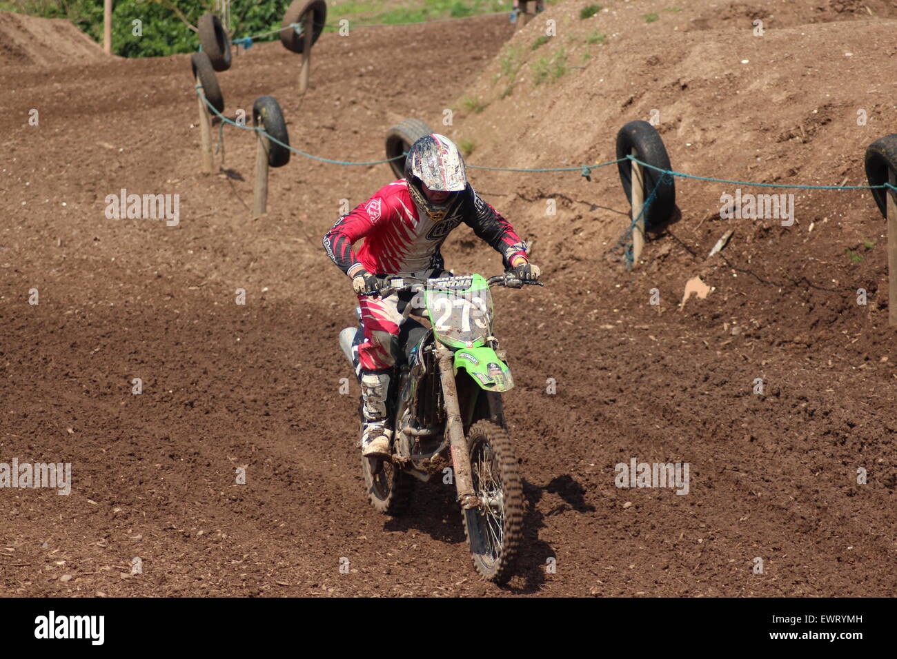 Action adventure Motocross motorcycle race training event. Racing ...