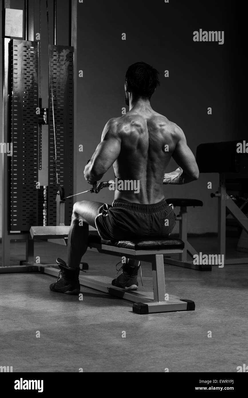 Back fitness Black and White Stock Photos & Images - Alamy