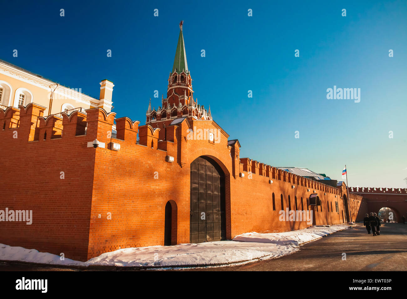 Red Square in winter Stock Photo - Alamy