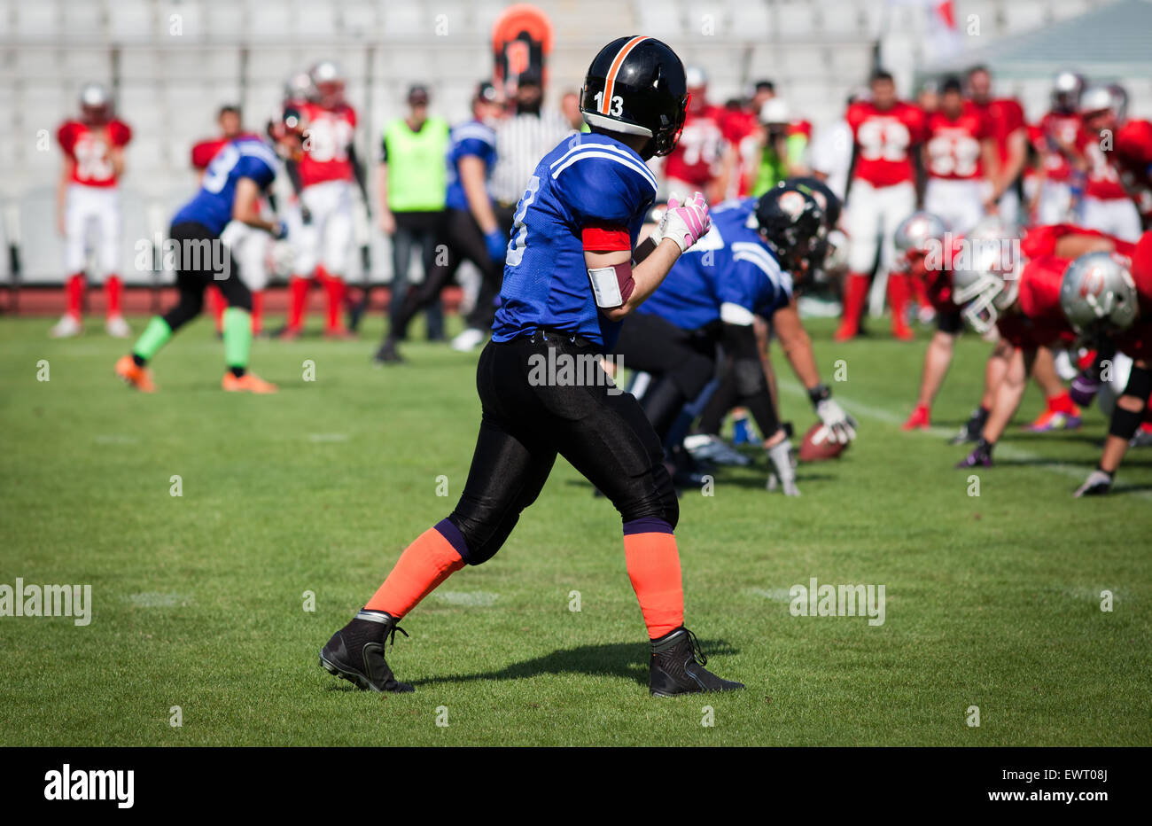 American football stadium background hi-res stock photography and ...