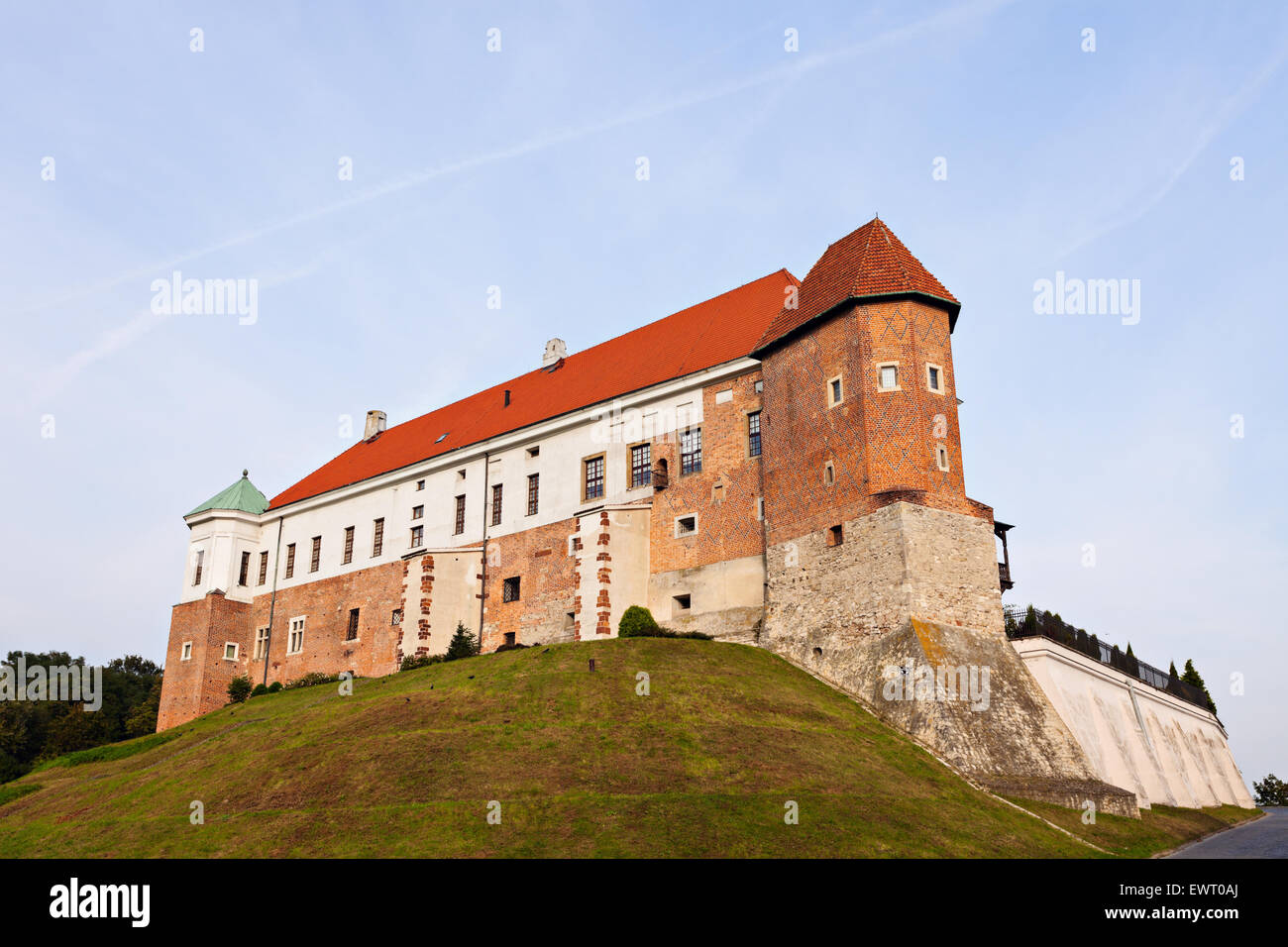 Sandomierz Royal Castle - Sandomierz, Swietokrzyskie, Poland Stock ...