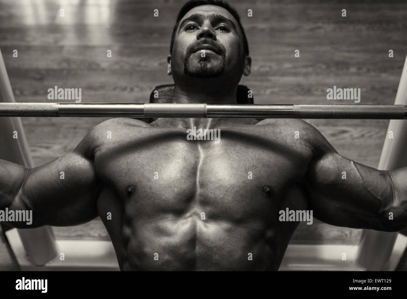 Mexican bodybuilder working out chest hi-res stock photography and ...