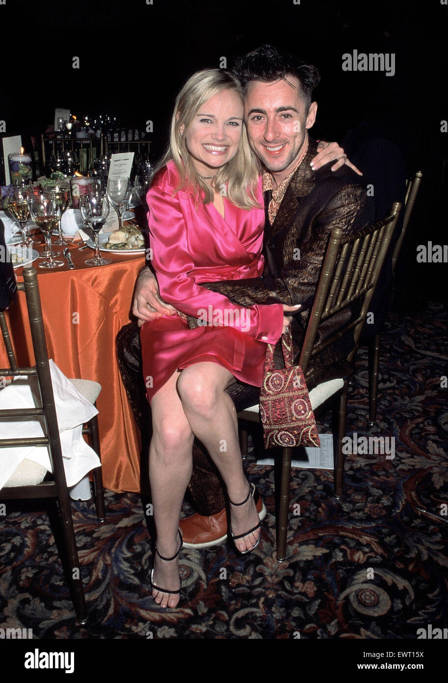 Kristin Chenoweth and Alan Cumming at a benefit at Pier 60. Featuring ...