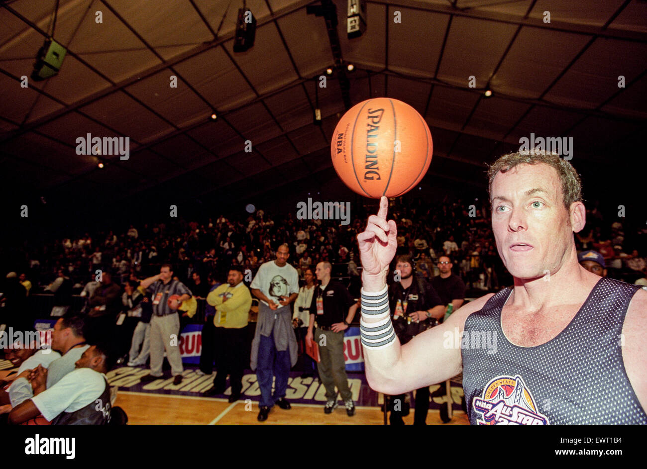 OAKLAND, CA – FEBRUARY 13: The NBA All-Star Game held in Oakland ...