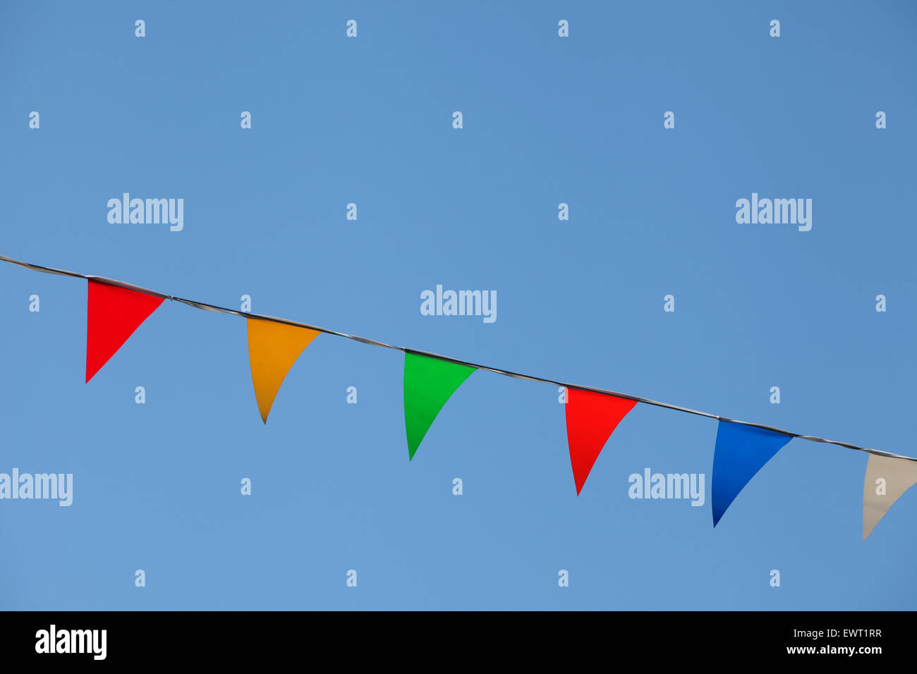 Bunting flags hi-res stock photography and images - Alamy
