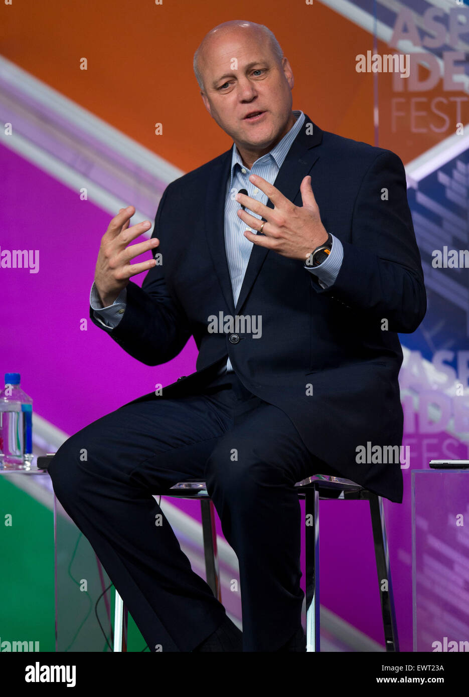 Aspen, Colorado, USA. 30th June, 2015. Mayor of New Orleans, MITCH ...