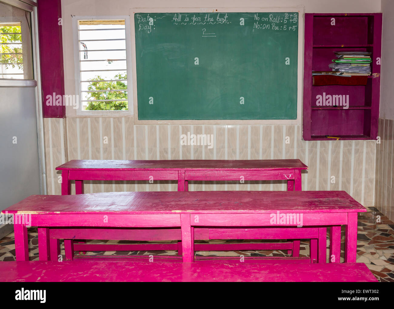 Typical classroom in private elementary school Stock Photo - Alamy