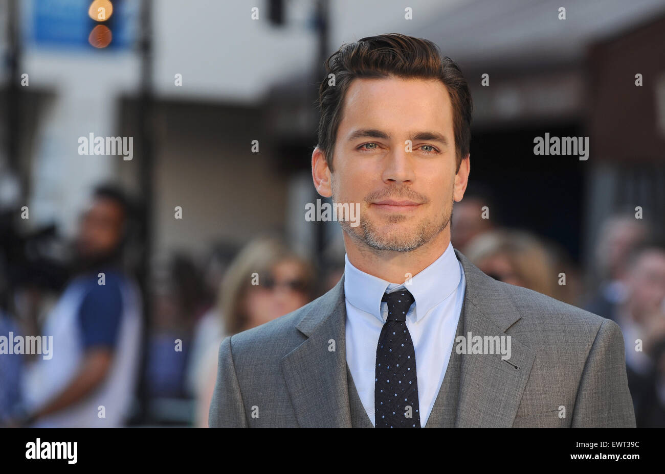 Matt bomer attends the magic mike hi-res stock photography and images ...