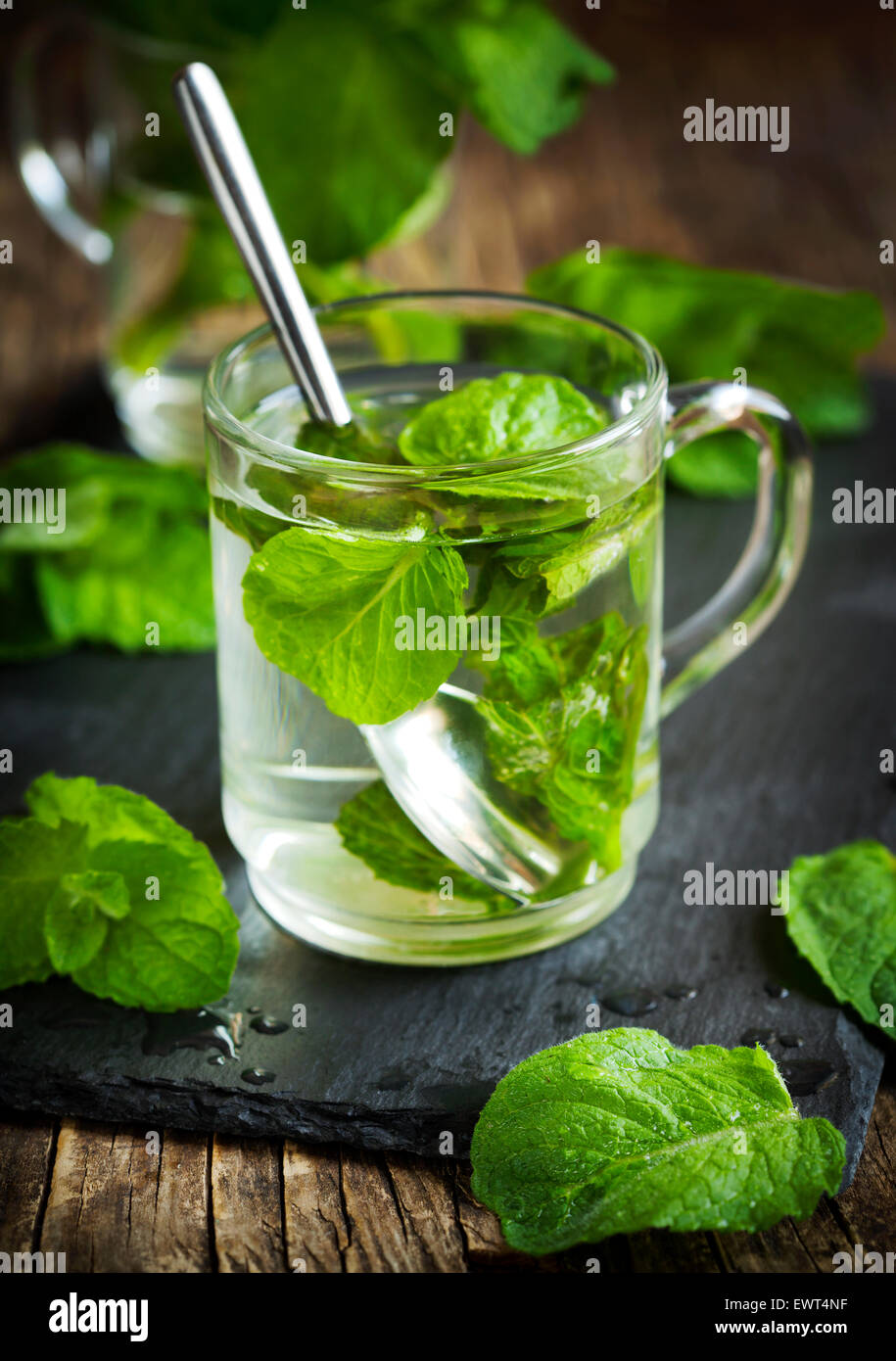 Moroccan green tea hi-res stock photography and images - Alamy