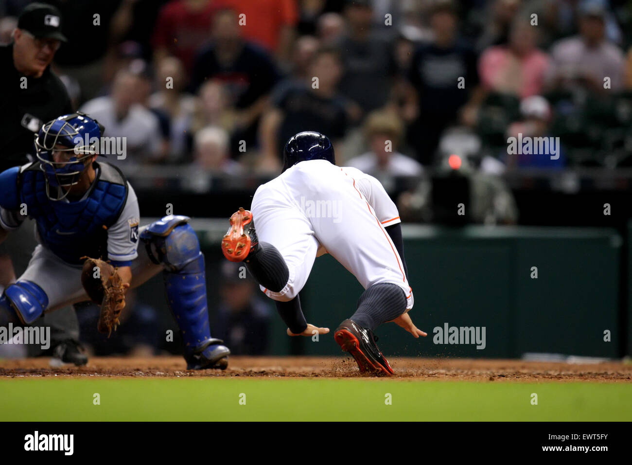 Houston, TX, USA. 30th June, 2015. Houston Astros right fielder George ...
