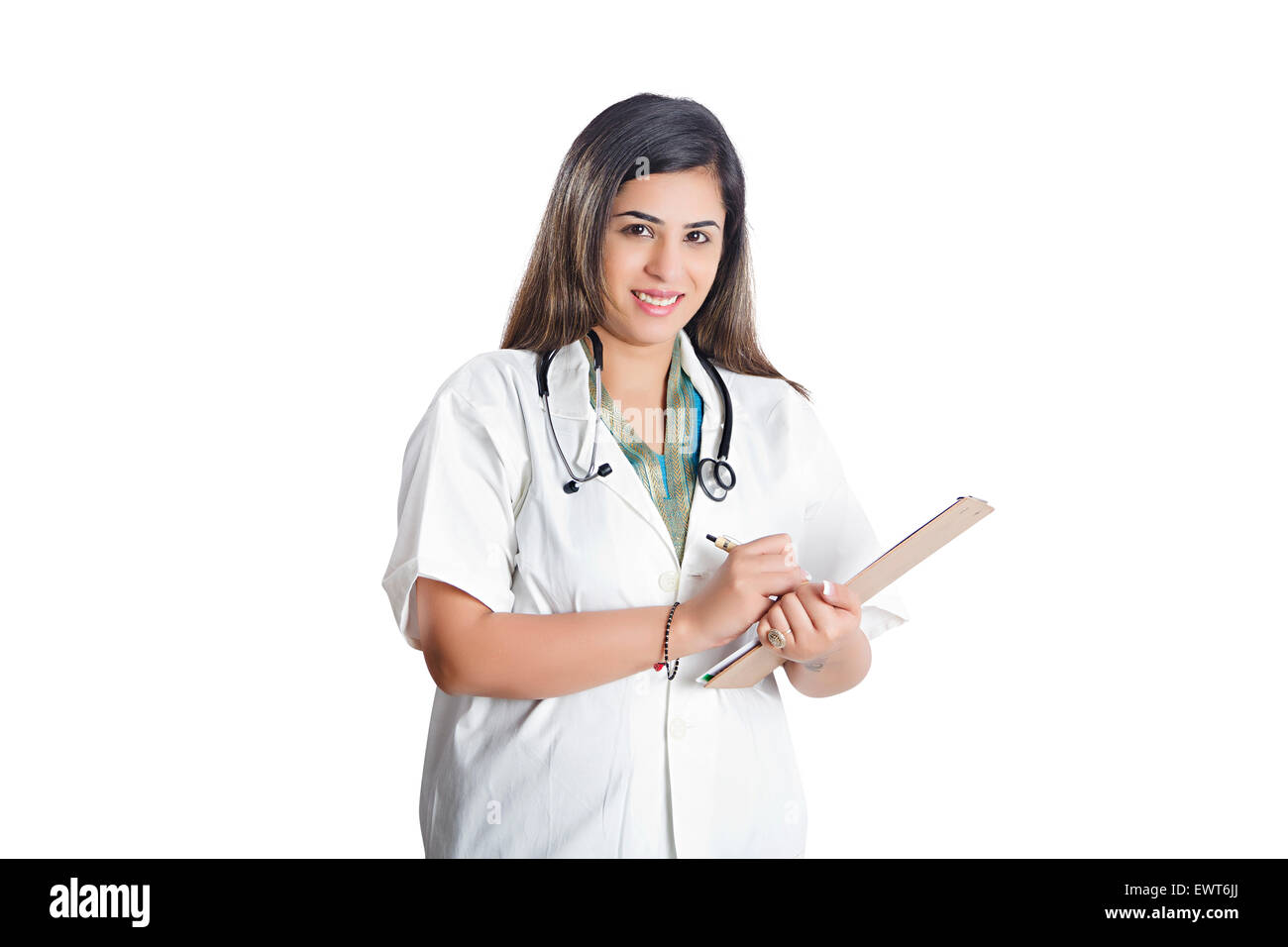 Doctor write prescription woman hi-res stock photography and images - Alamy