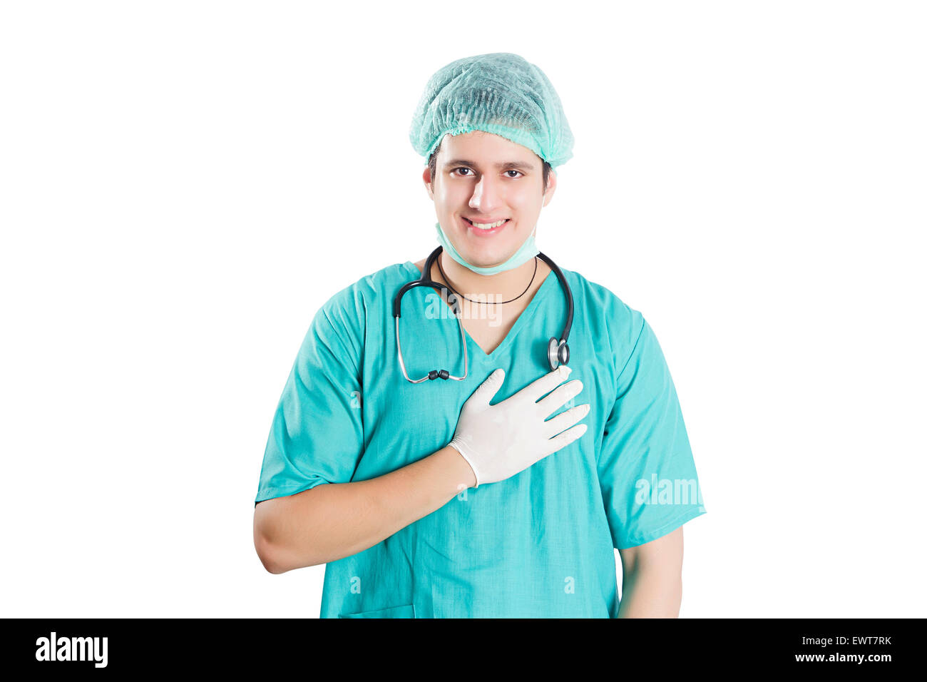 1 indian man Surgeon doctor Promise Stock Photo - Alamy