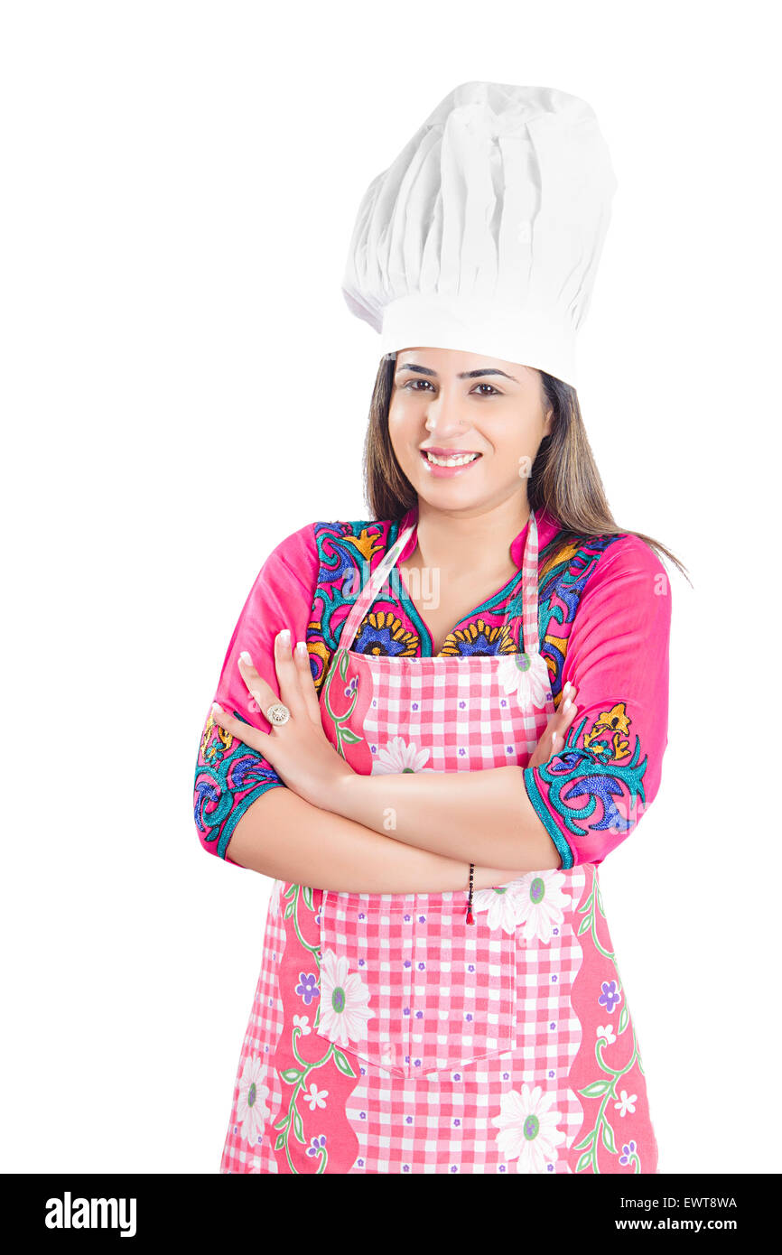 Indian woman housewife standing pose hi-res stock photography and ...