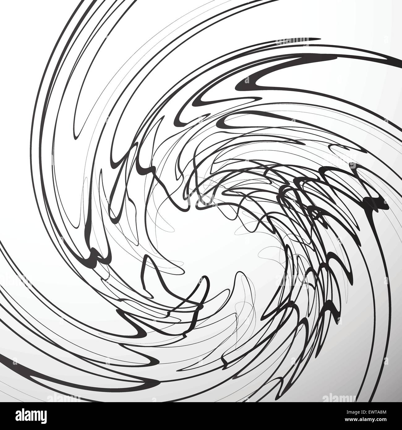 Swirling abstract vector background, swirling, twirling distortion ...