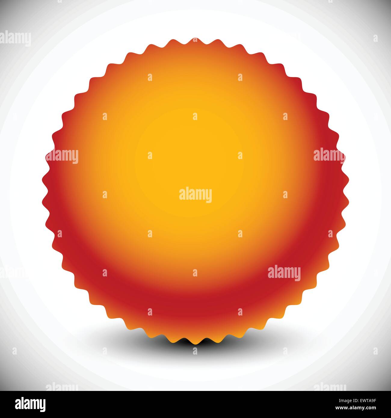 Starburst, price flash shape with radial gradient fill Stock Vector ...