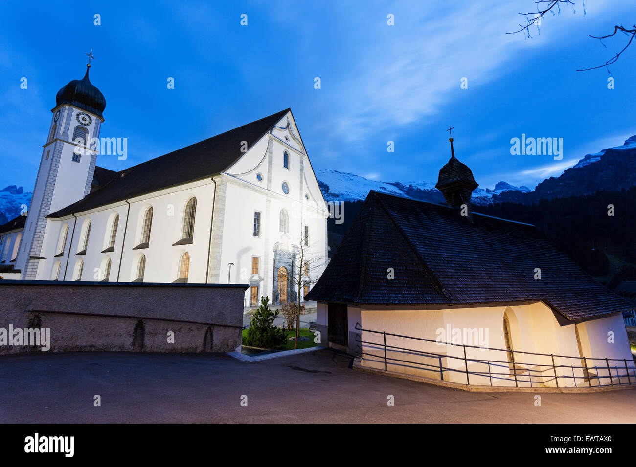 Engelberg abbey hi-res stock photography and images - Alamy