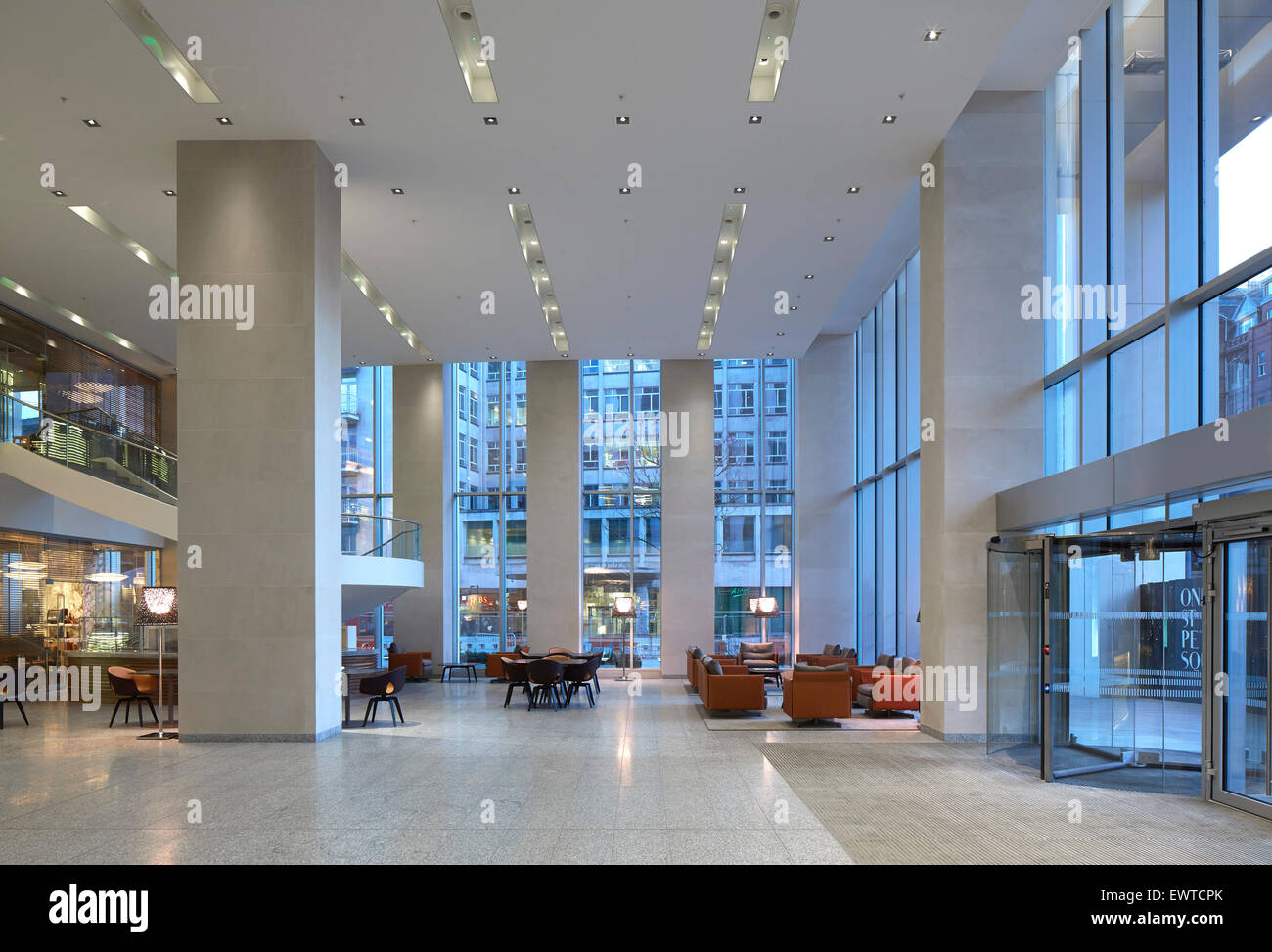 Reception area. One St Peter's Square, Manchester, United Kingdom ...