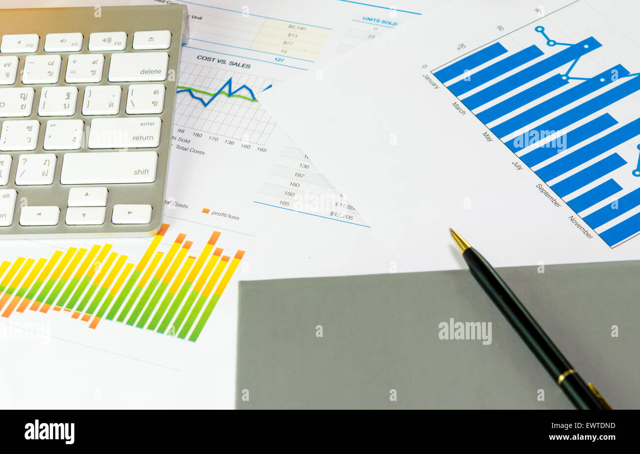 documents and pen and book on table Stock Photo - Alamy