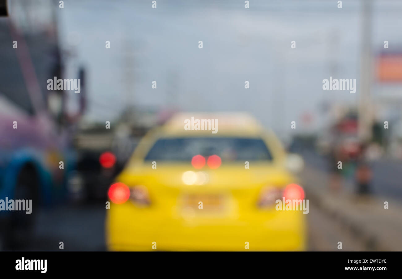 blur car on the road Stock Photo - Alamy