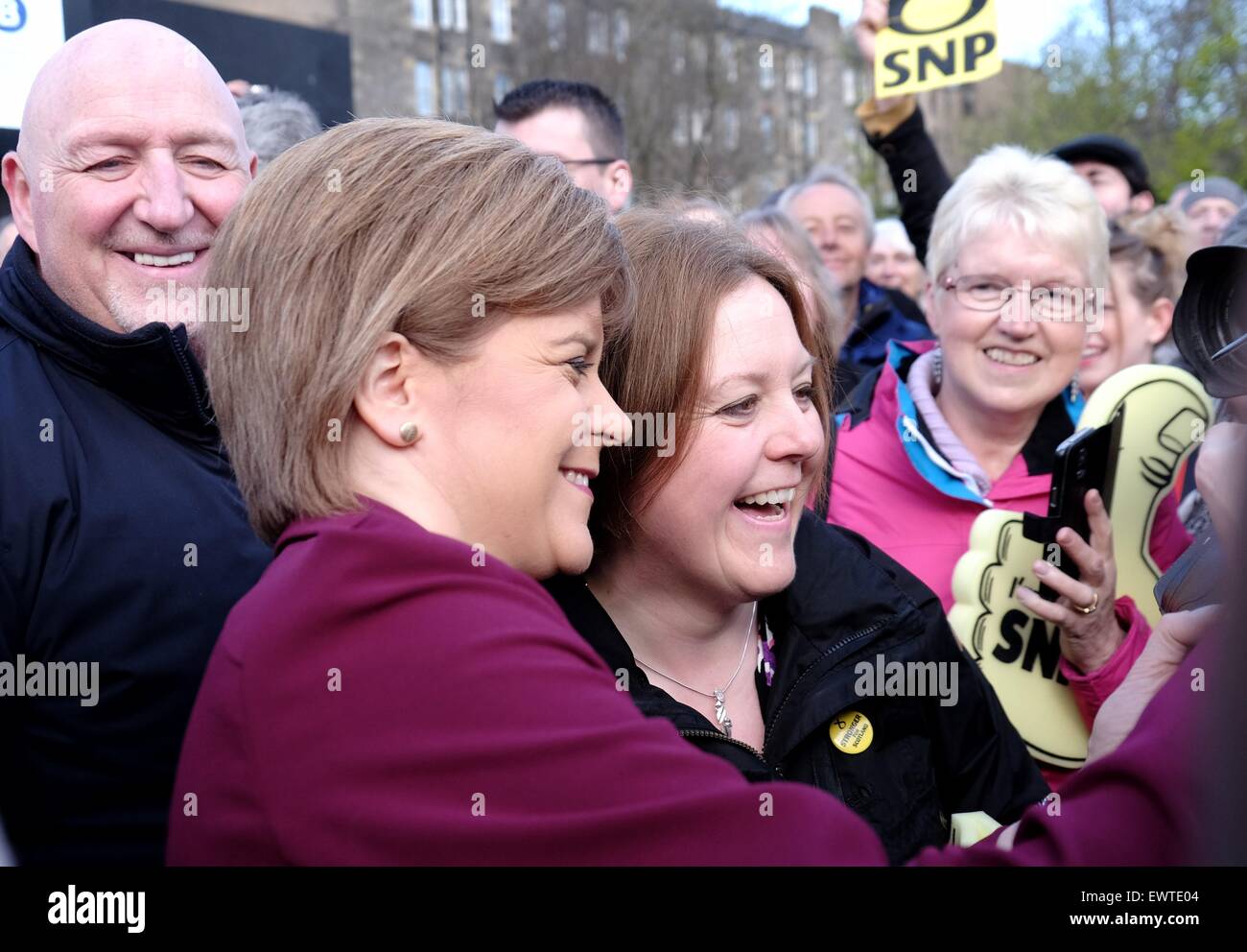 Scotland's First Minister Nicola Sturgeon launches the SNP’s final ...