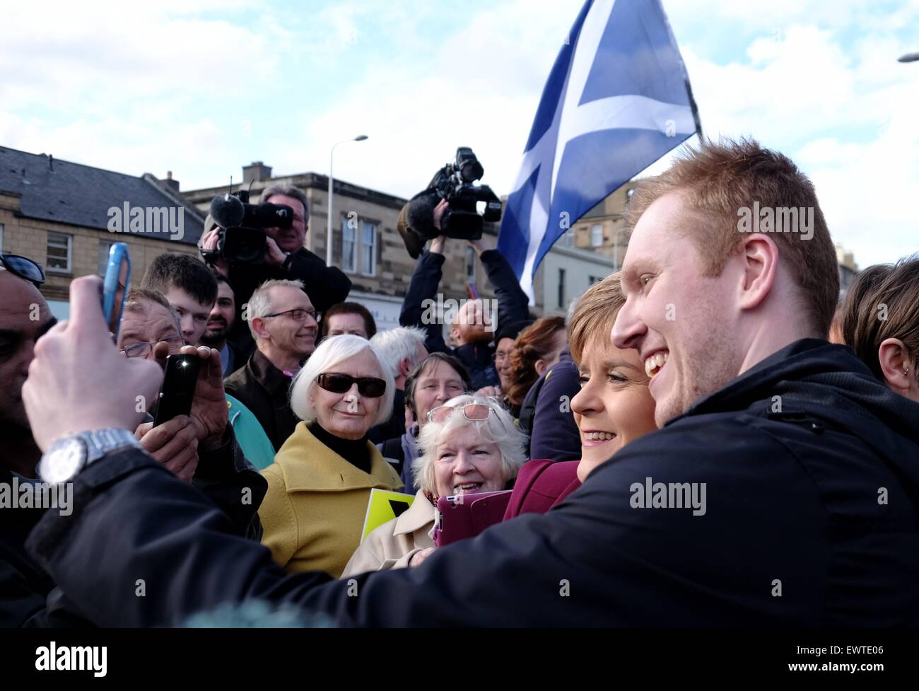 Scotland's First Minister Nicola Sturgeon launches the SNP’s final ...
