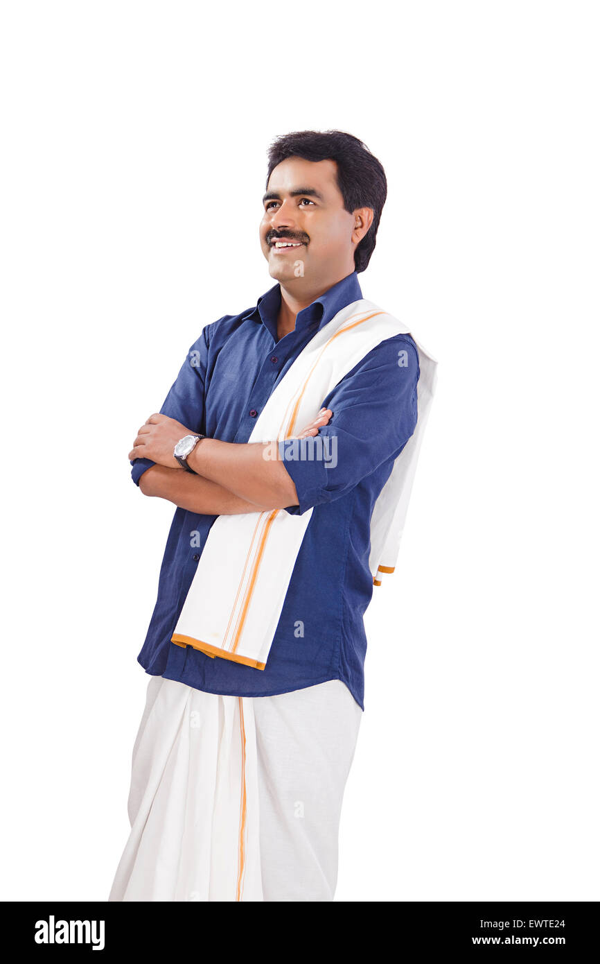 1 South Indian man standing pose Stock Photo - Alamy