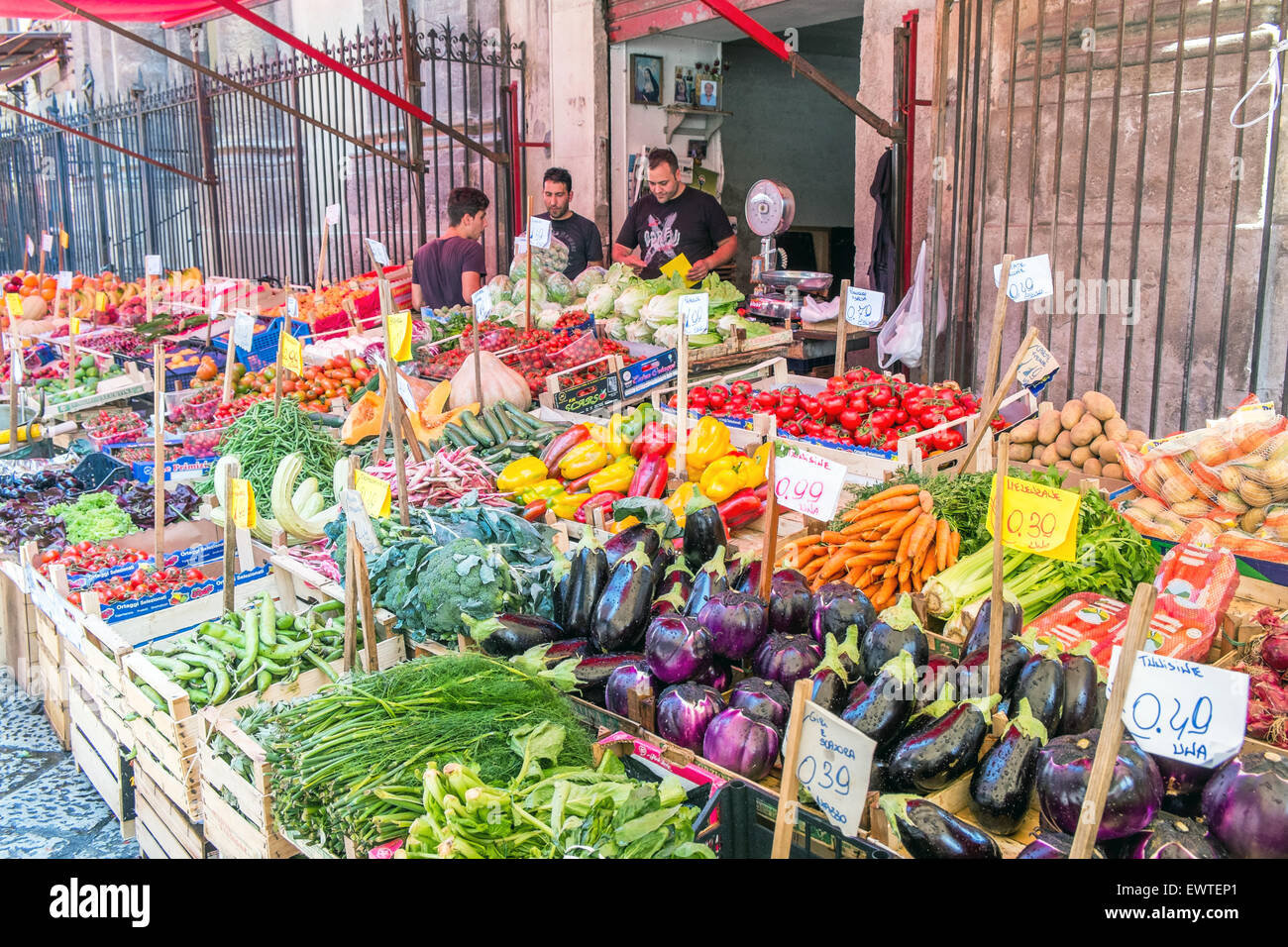 Mercato il Capo is one of several famous outdoor markets in Palermo ...