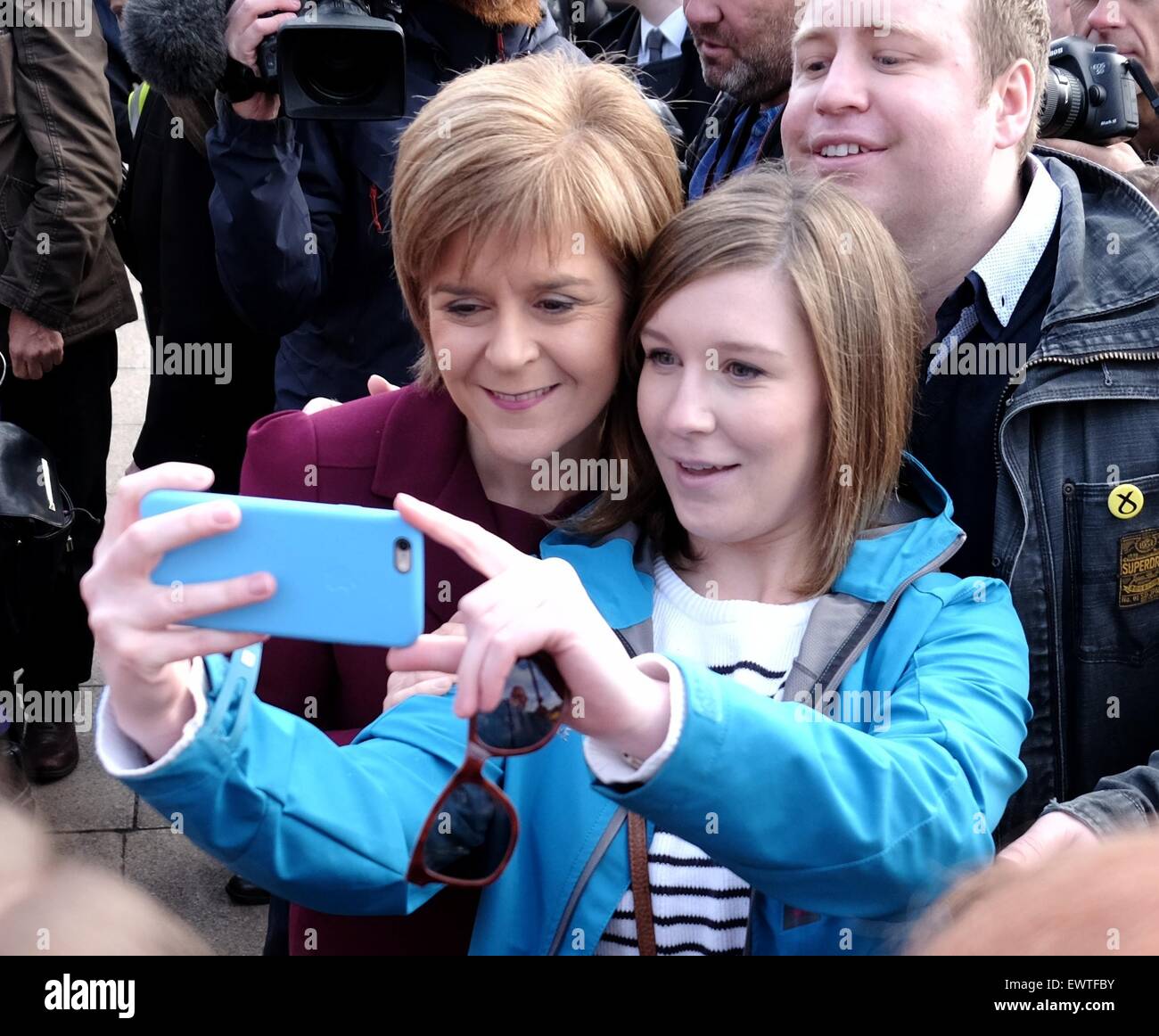 Scotland's First Minister Nicola Sturgeon launches the SNP’s final ...