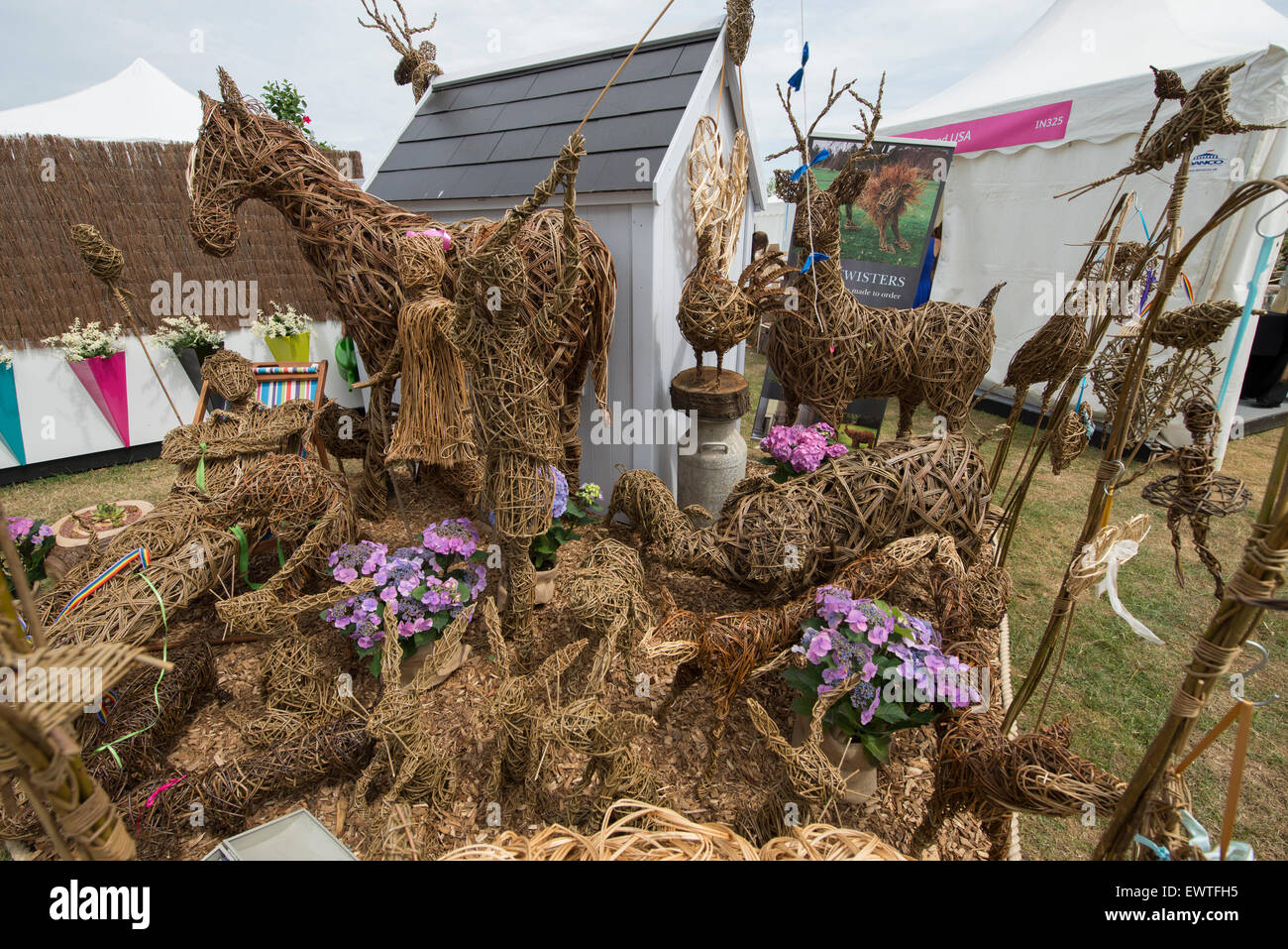 RHS Hampton Court Palace Flower Show 2015, Surrey, UK Stock Photo - Alamy
