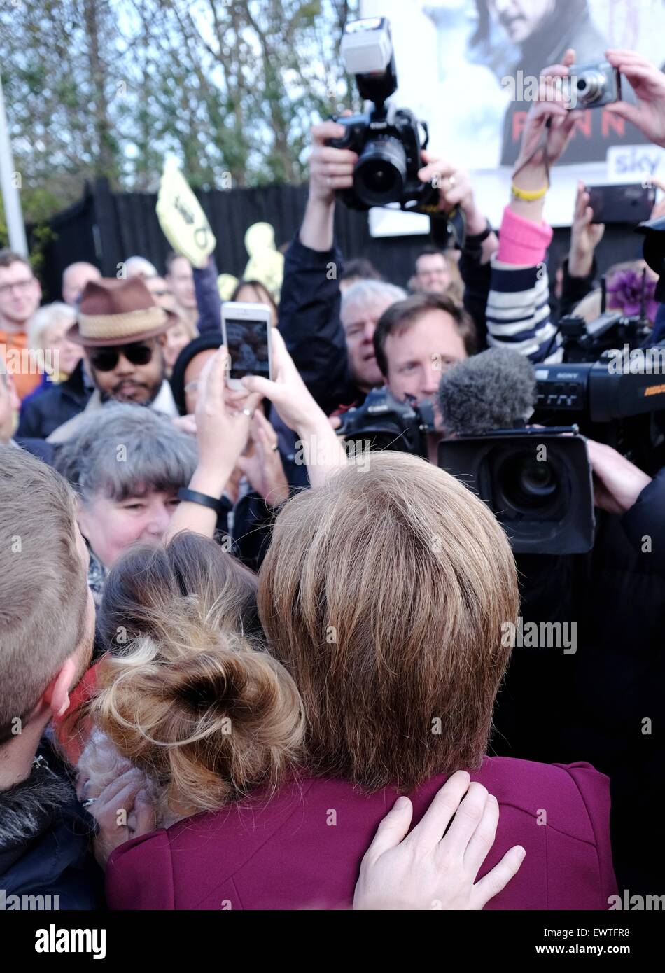 Scotland's First Minister Nicola Sturgeon launches the SNP’s final ...