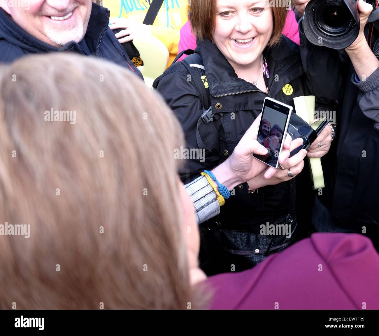 Scotland's First Minister Nicola Sturgeon launches the SNP’s final ...