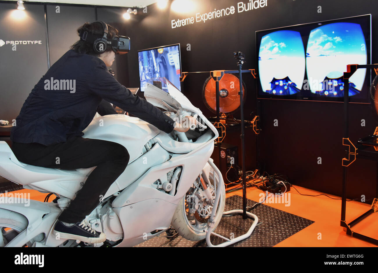 Tokyo, Japan. 1st July, 2015. Advanced Content Technology Expo, an ...