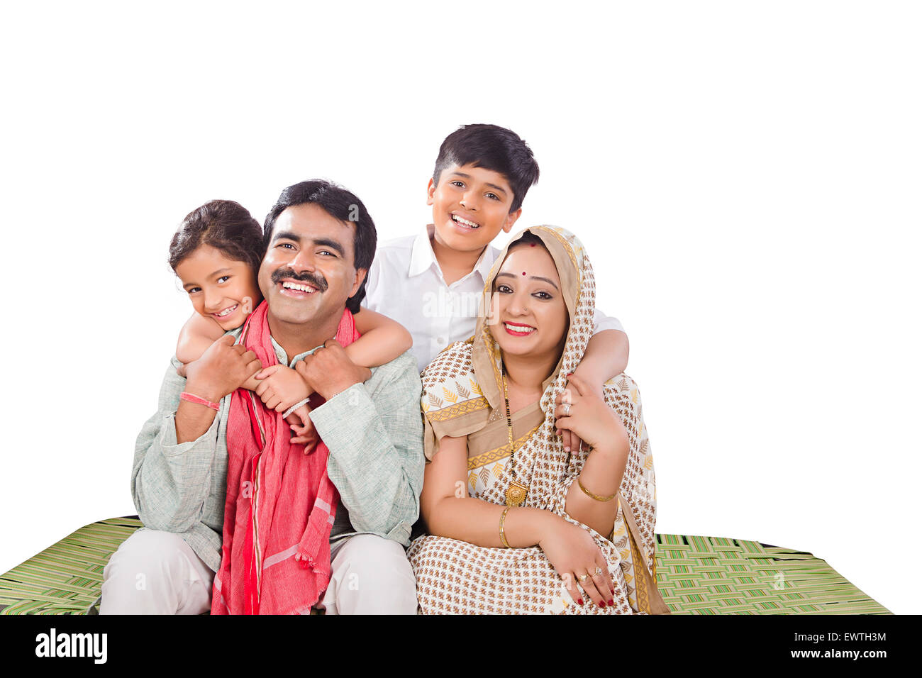 Parents and kids on shoulder hi-res stock photography and images - Alamy