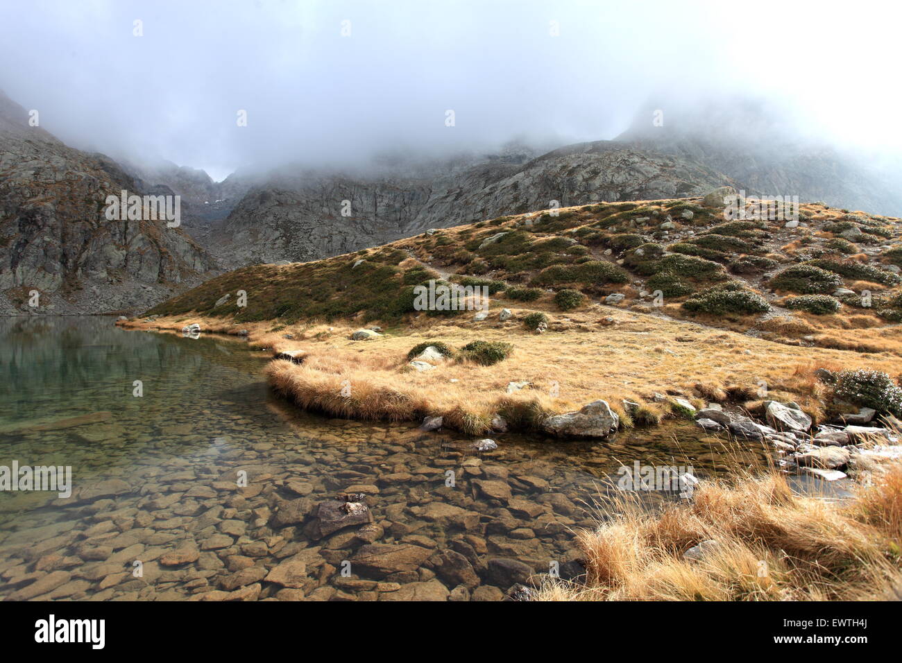 The Gordolasque valley in the Mercantour national park, Alpes ...