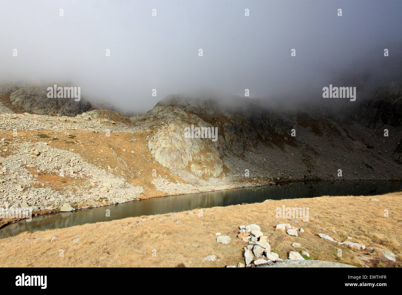 The Gordolasque valley in the Mercantour national park, Alpes ...