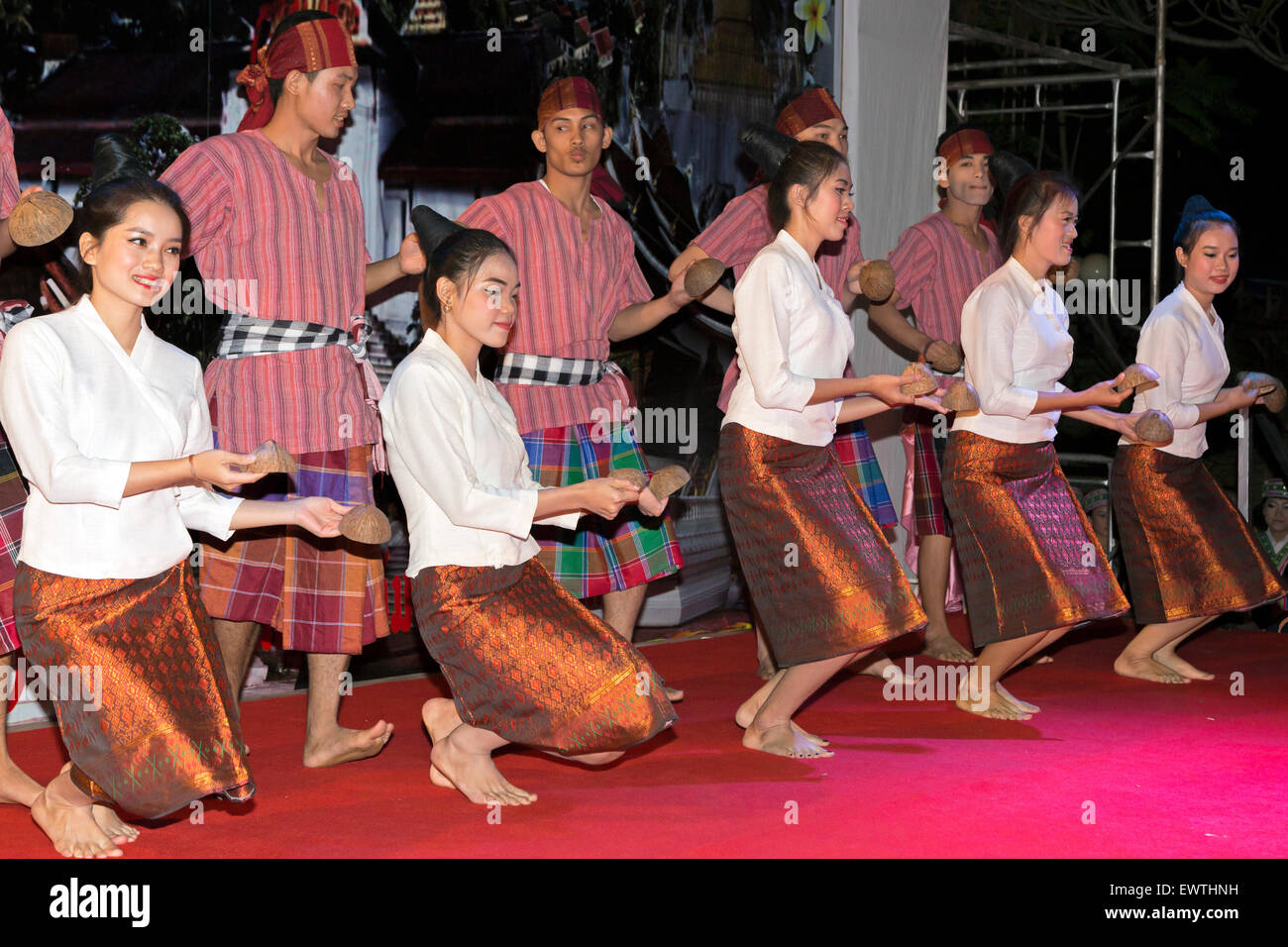 Dancers at culture show, Luang Prabang, Laos Stock Photo - Alamy
