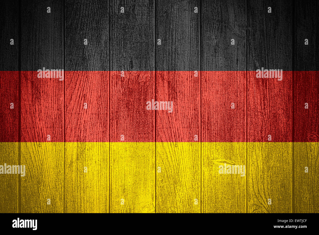 Germany flag or German banner on wooden boards background Stock Photo ...