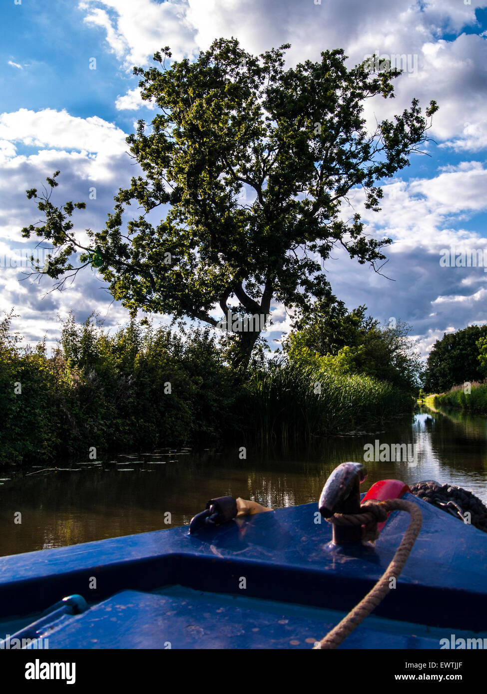 Canal boat canal hi-res stock photography and images - Alamy